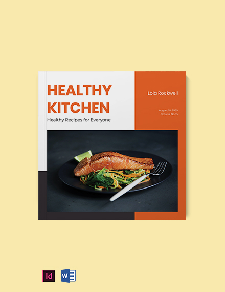 Creative School Cookbook Template - InDesign, Word, PDF | Template.net