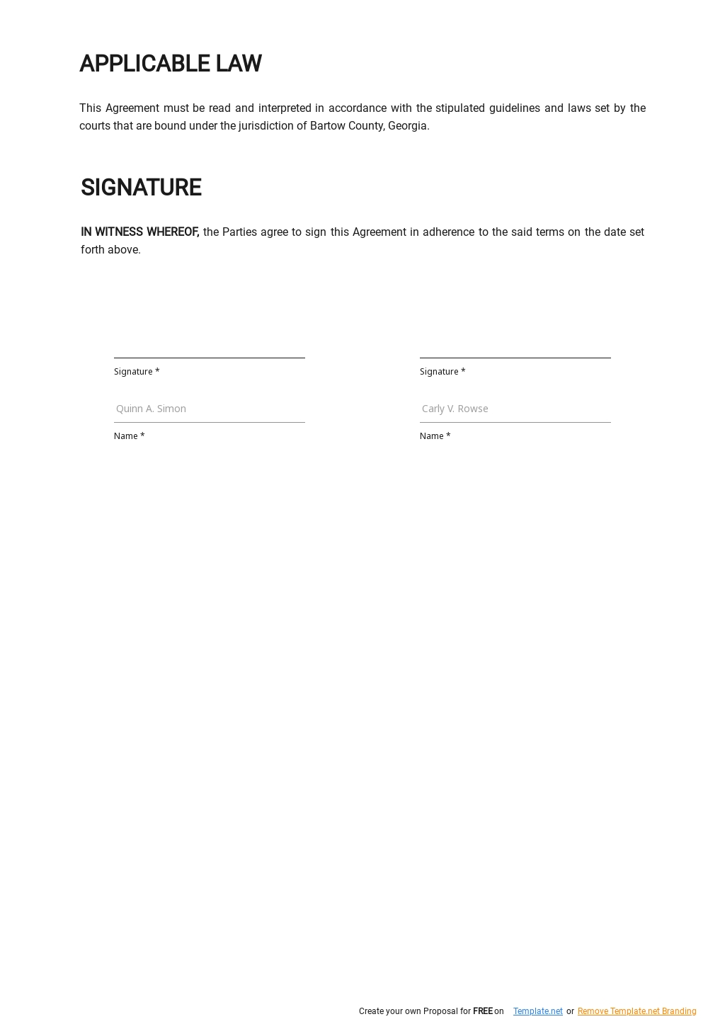Electronic Equipment Liability Agreement Template [Free PDF] | Template.net