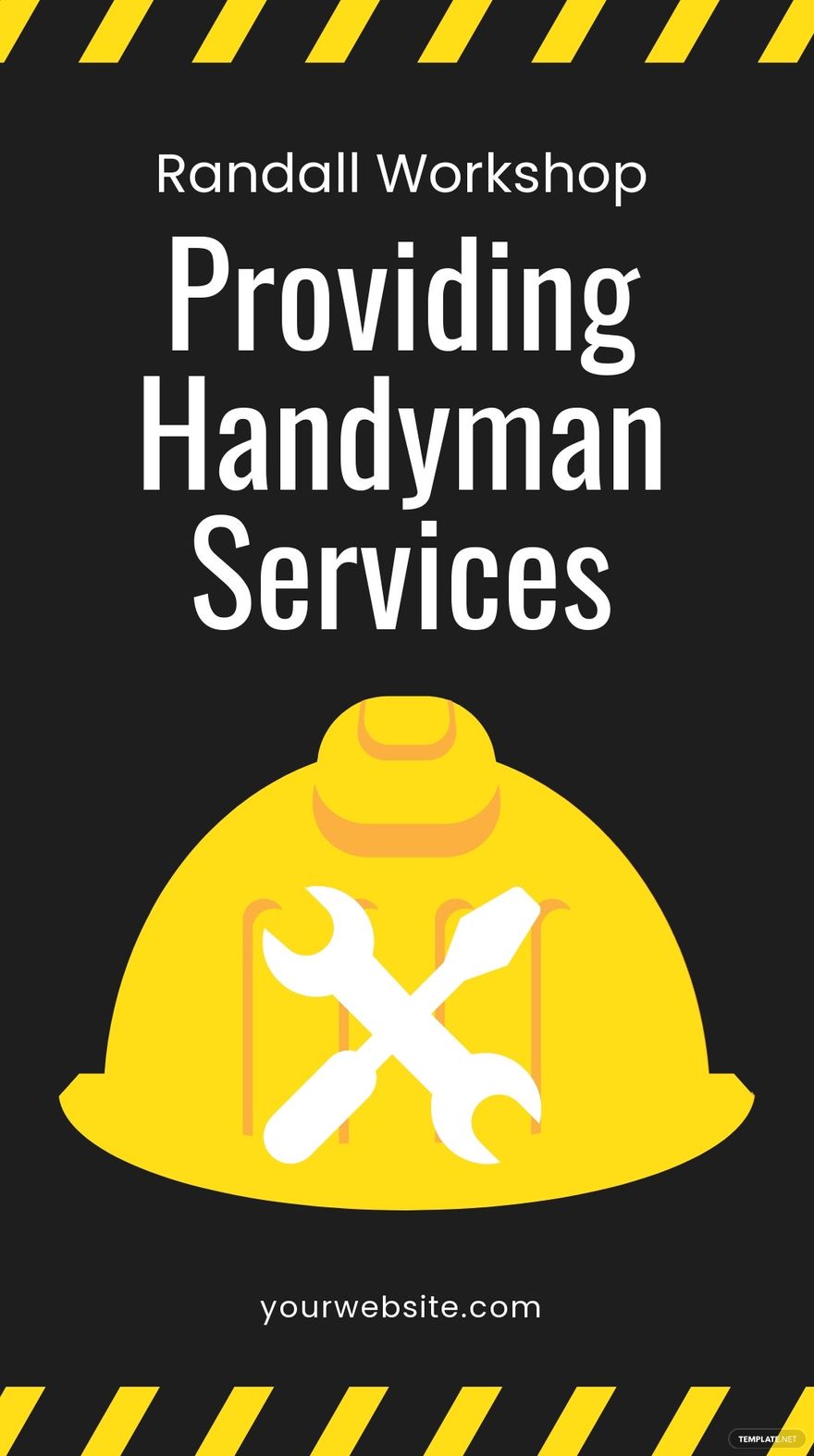 Simple Handyman Services Flyer Template - Google Docs, Word, Apple ...