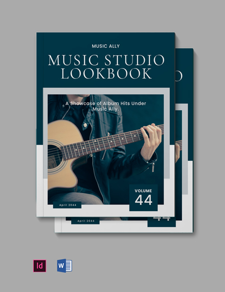 Design Studio Lookbook Template - Download in Word, PDF, InDesign ...