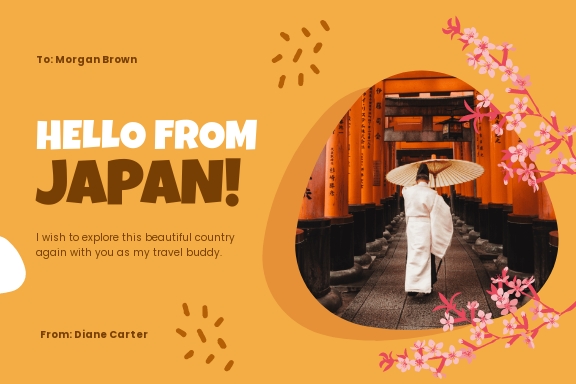 Travel Postcard Template - Download in Word, Google Docs, PDF ...