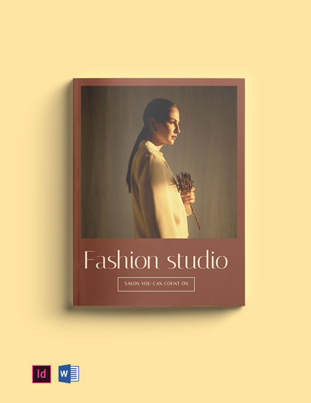 Studio Fashion Lookbook Template - Download in Word, Apple Pages ...