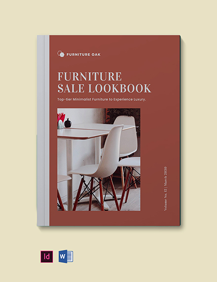 Free Furniture Sale Lookbook Template - InDesign, Word | Template.net