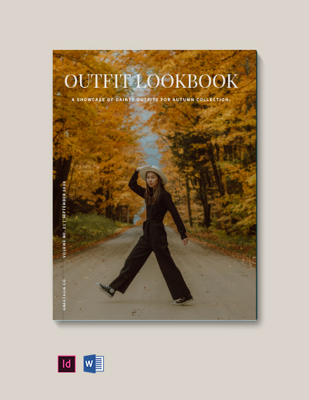 Winter Outfit Lookbook Template - Download in Word, InDesign | Template.net