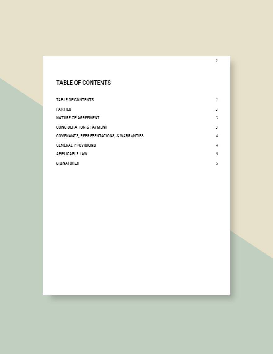 Customer Payment Agreement Template - Google Docs, Word, Apple Pages ...