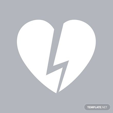 FREE Broken Heart Shape Vector in EPS, Illustrator, JPG, PNG, SVG ...