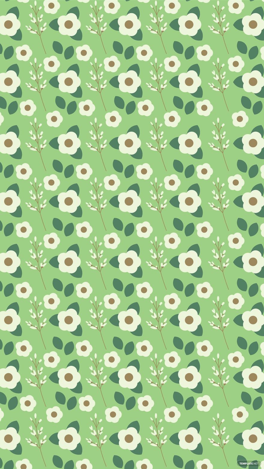 Free Green Floral Background Vector - EPS, Illustrator, JPG, PNG, SVG ...