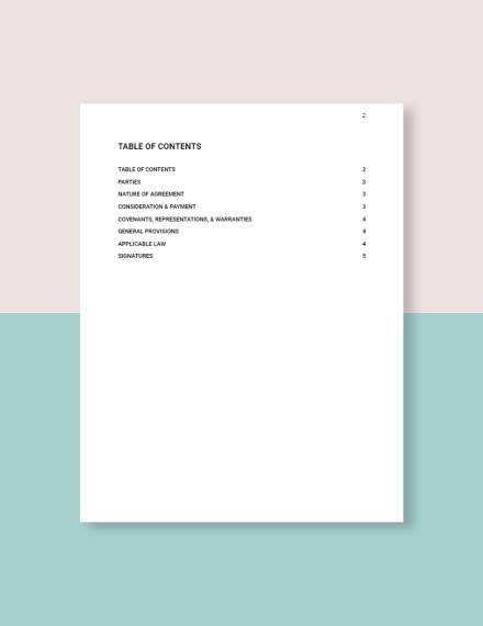 Amendment Agreement Template - Google Docs, Word, PDF | Template.net