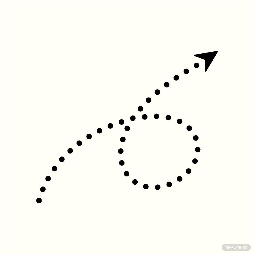 Free Dotted Arrow Vector Download In Illustrator EPS SVG JPG PNG 