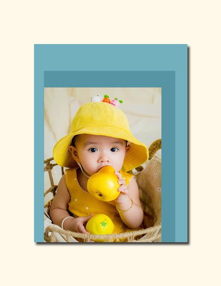 Baby Store Lookbook Template - InDesign, Word | Template.net