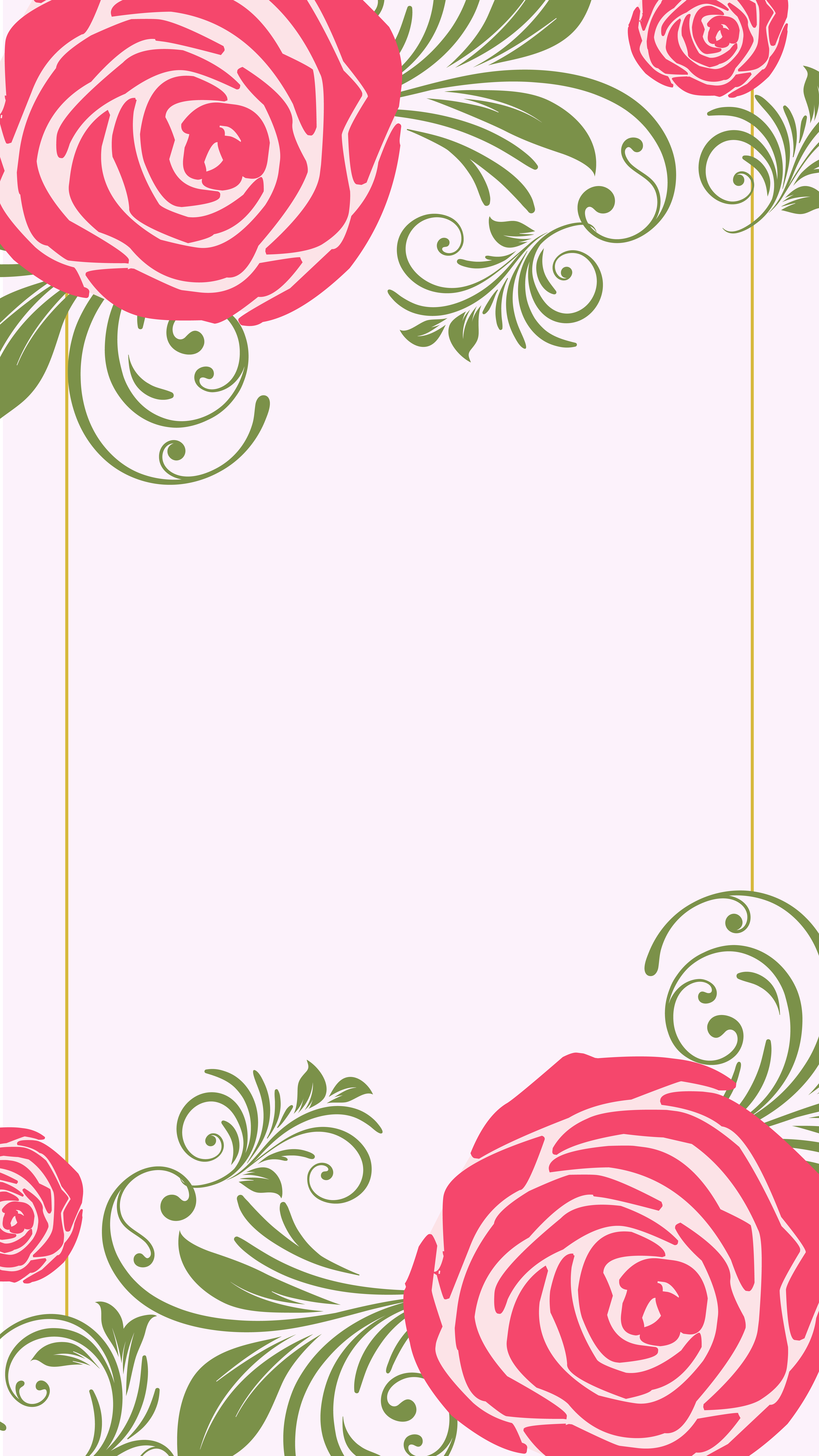 Free Invitation Card Floral Background - EPS, Illustrator, JPG, SVG ...