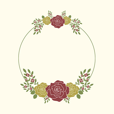 Free Rustic Floral Wreath Vector - EPS, Illustrator, JPG, PNG, SVG ...