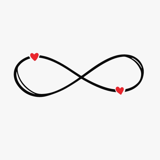 Infinity Love Symbol Clip Art