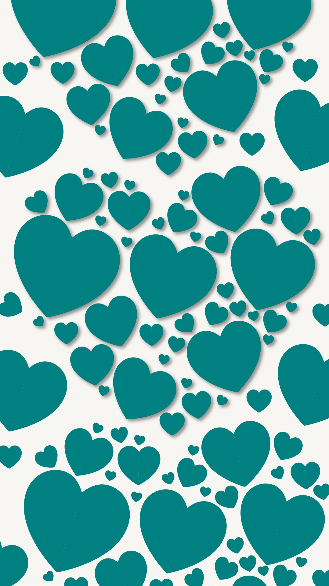 Free Teal Heart Background - EPS, Illustrator, JPG, SVG | Template.net