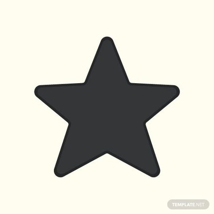 Free Transparent Black Star Vector - EPS, Illustrator, JPG, PNG, SVG ...