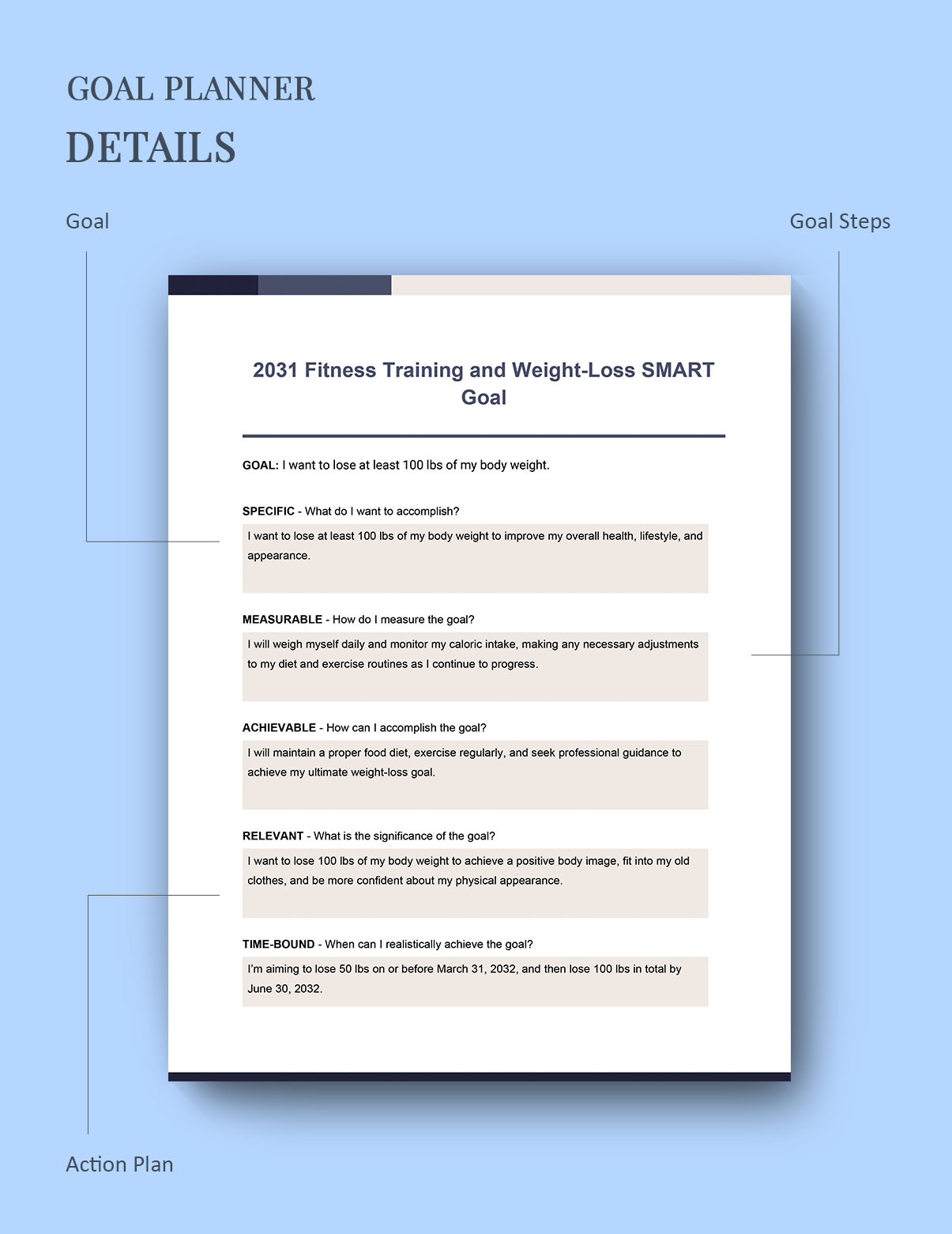Smart Goals For Teachers Template - Google Docs, Google Slides, Excel ...