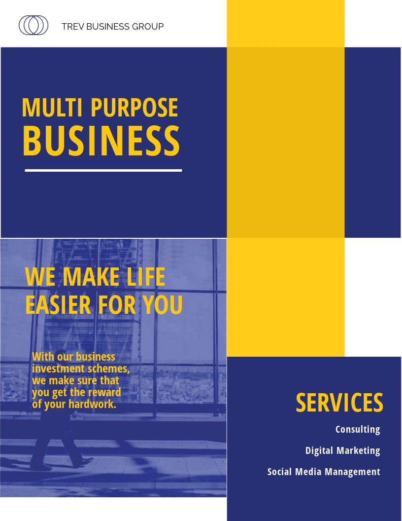 Free Multi Purpose Business Flyer Template - Google Docs, Illustrator ...