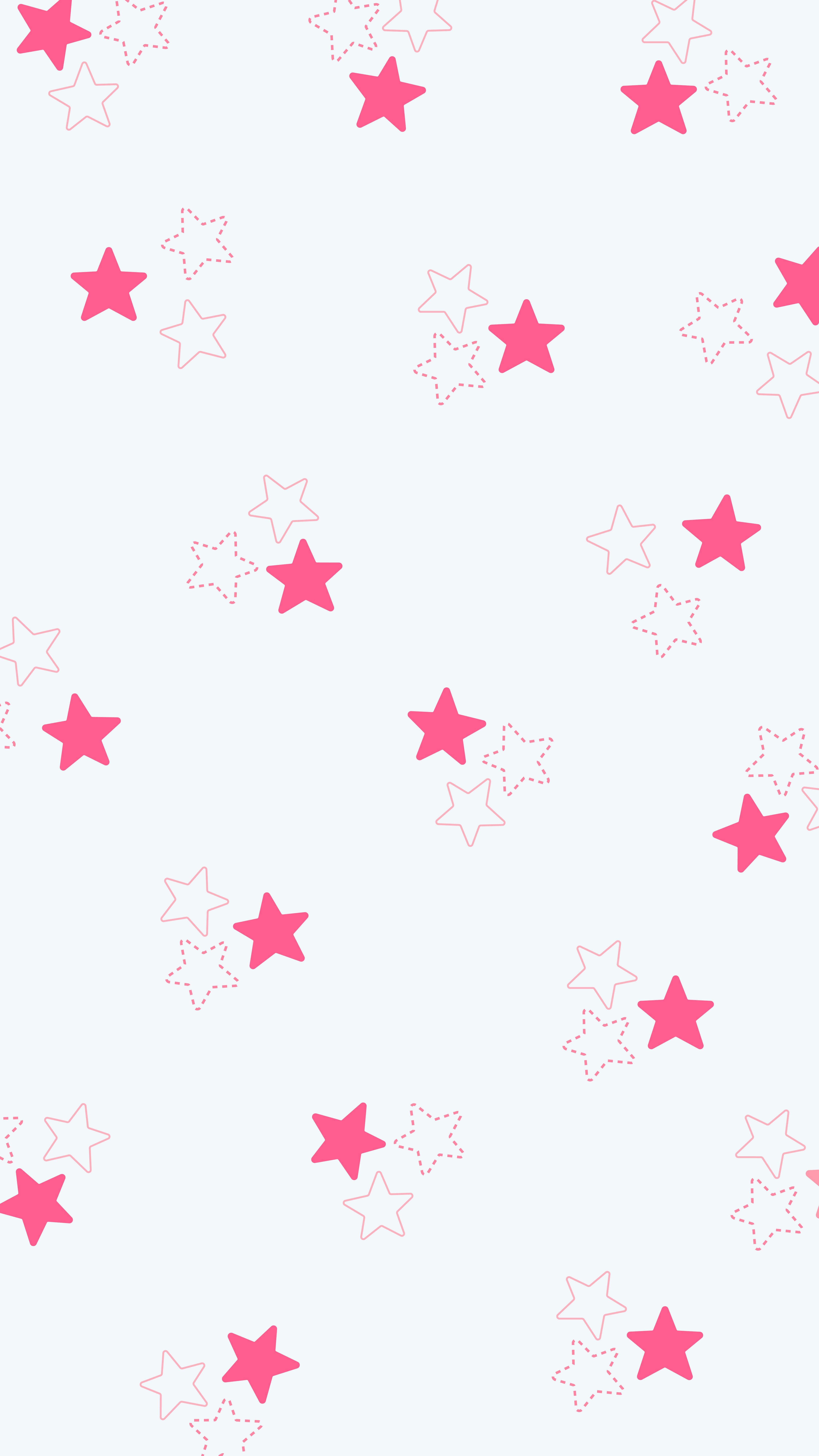 Pink Star Wallpaper