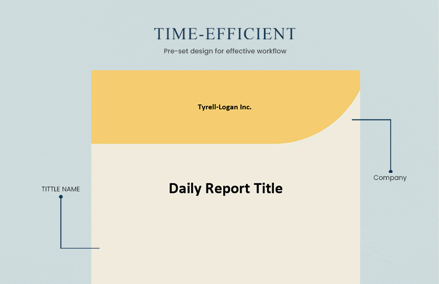 Daily Report Template - Download in Word, Google Docs, PDF, Apple Pages ...