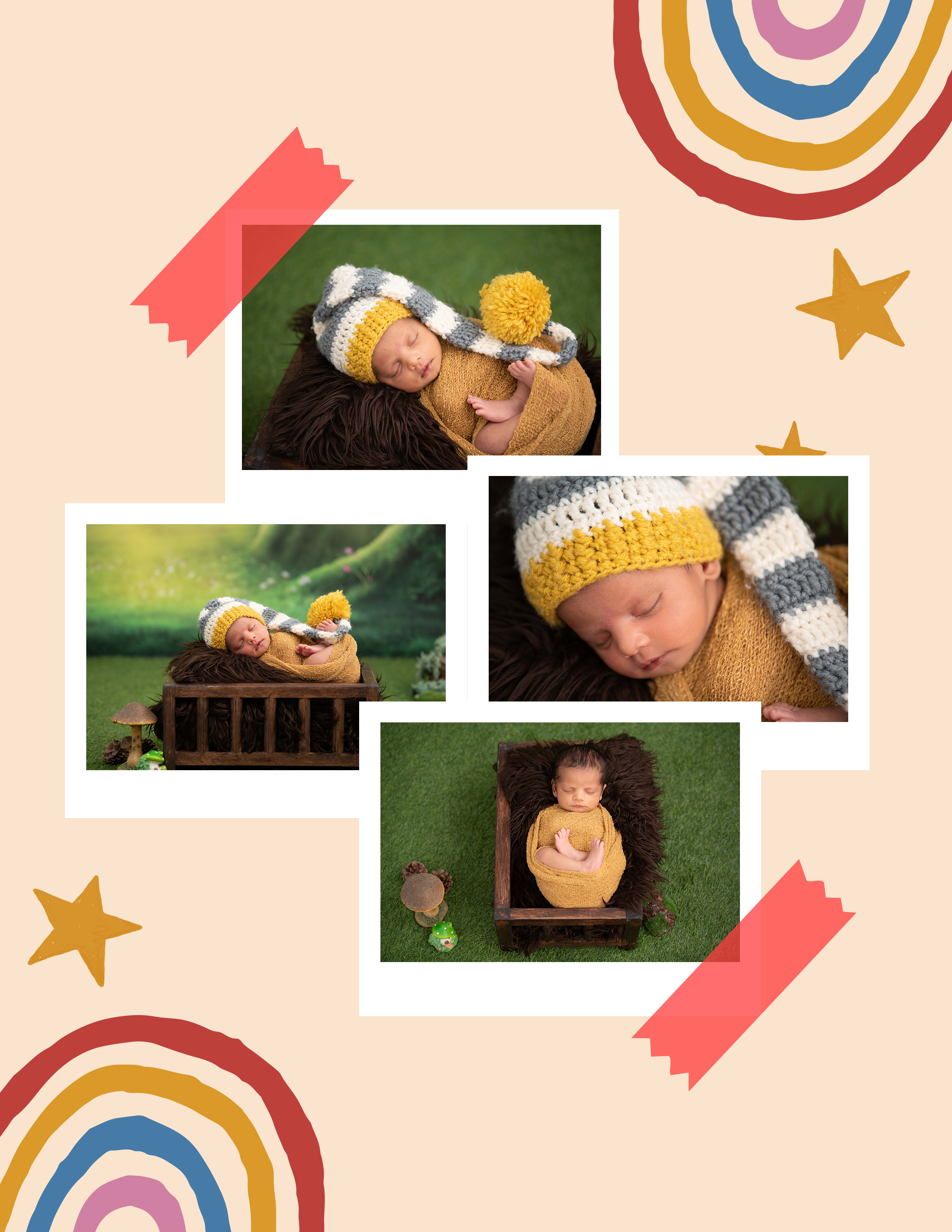 Free Baby Photo Collage Template - Download in Word, PSD | Template.net