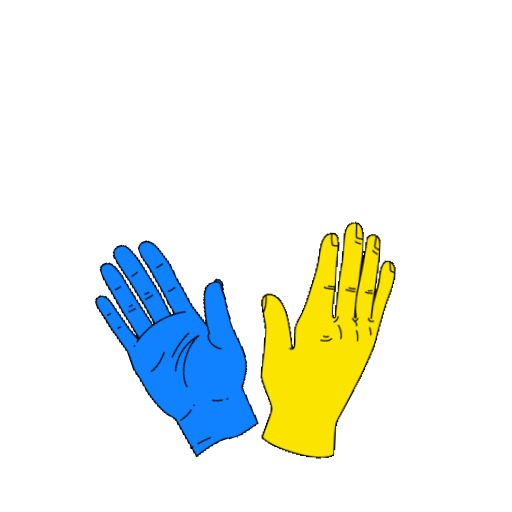 High Five Animated Gif