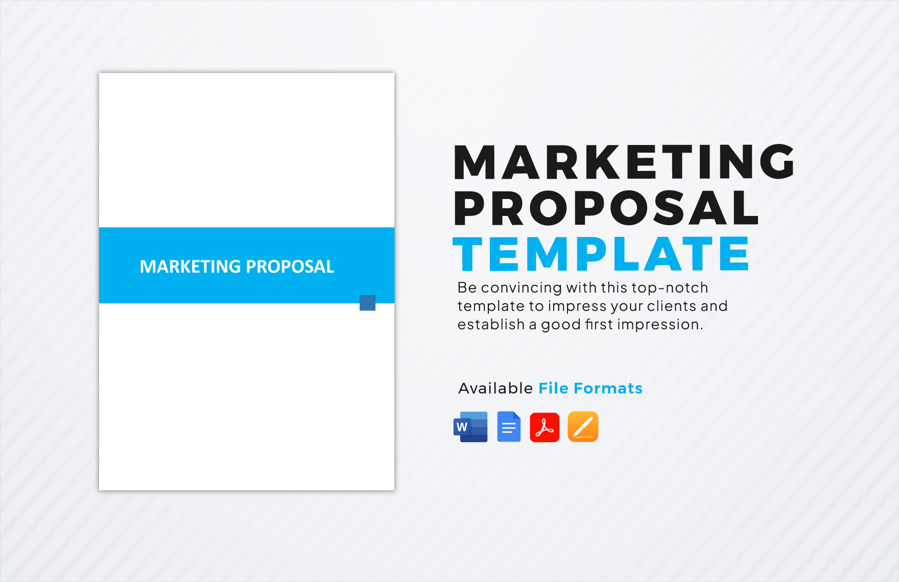 Page 2 Marketing Proposal Templates In Word FREE Download Template
