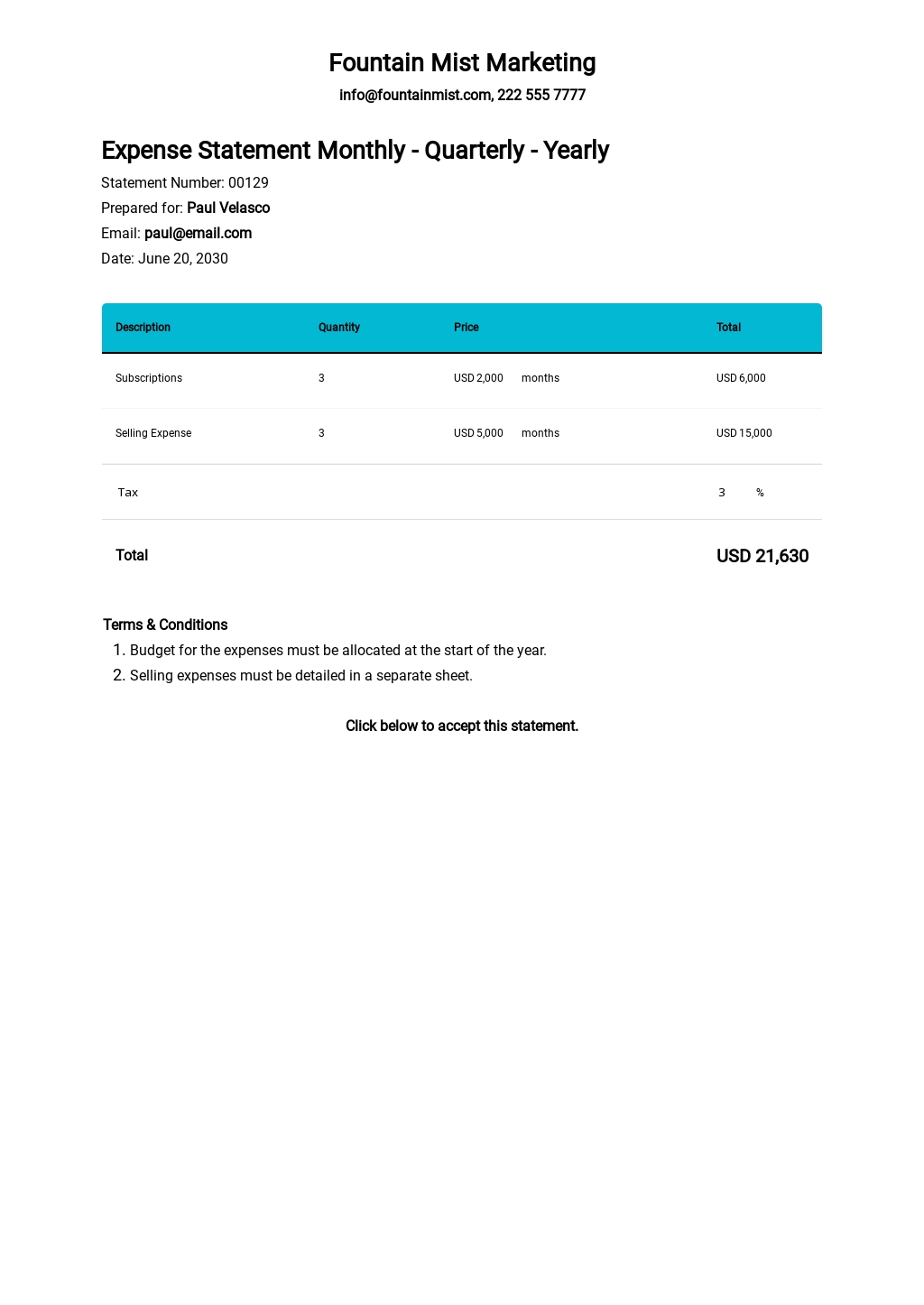 37+ FREE Expense Sheet Templates [Edit & Download] | Template.net