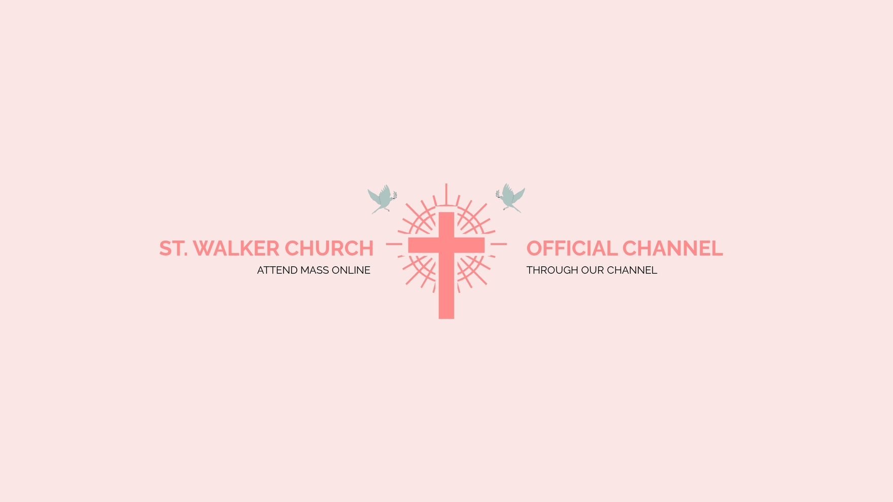 Free Church Youtube Banner Template Template