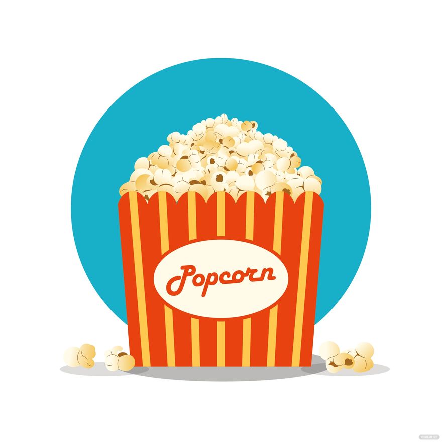 Free Popcorn Vector - EPS, Illustrator, JPG, PNG, SVG | Template.net