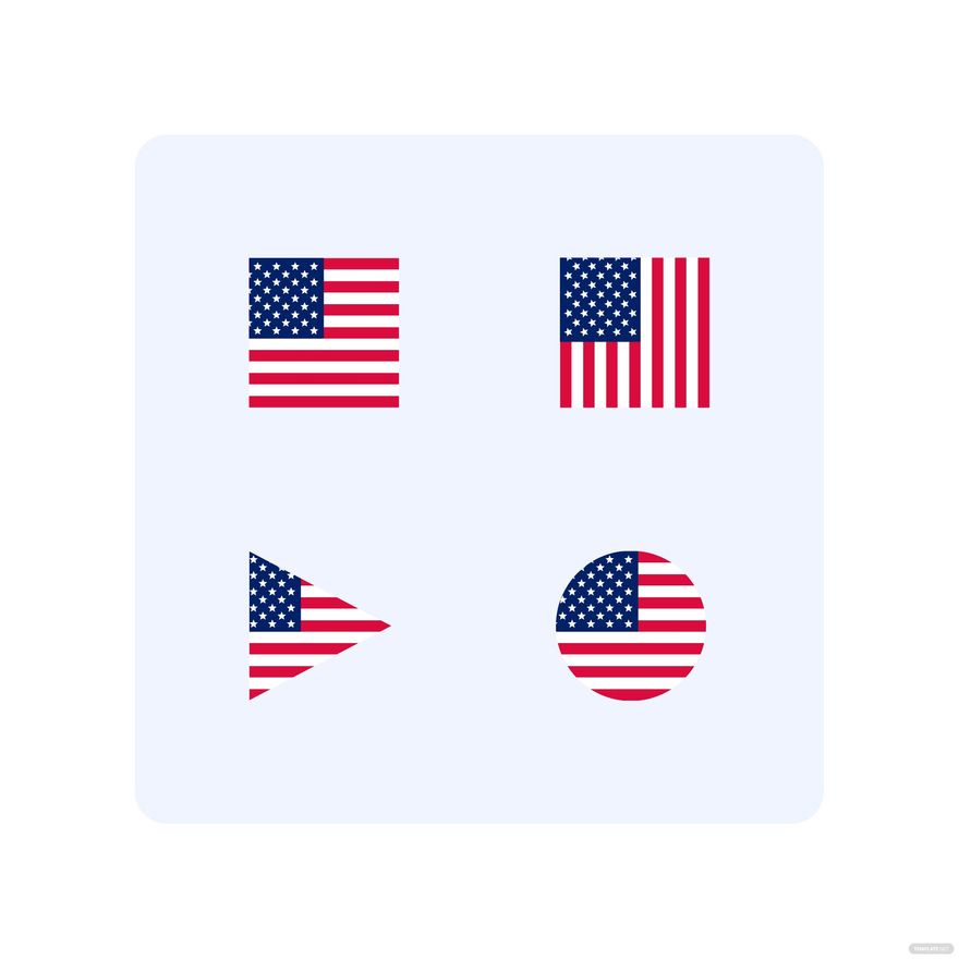 Free High Resolution USA Flag Vector - EPS, Illustrator, JPG, PNG, SVG ...