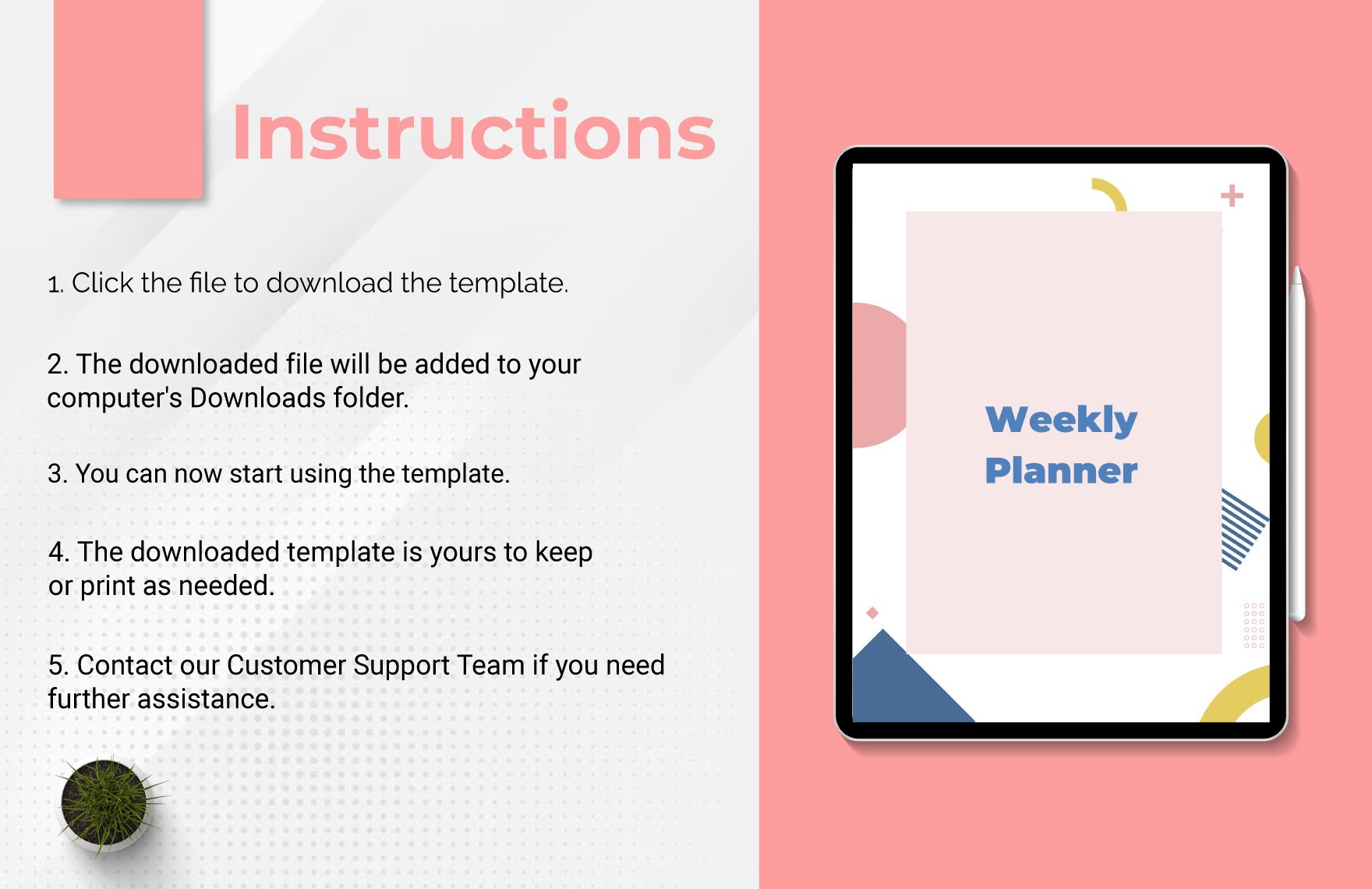 Weekly Planner Template - Download in Word, Google Docs, PDF ...