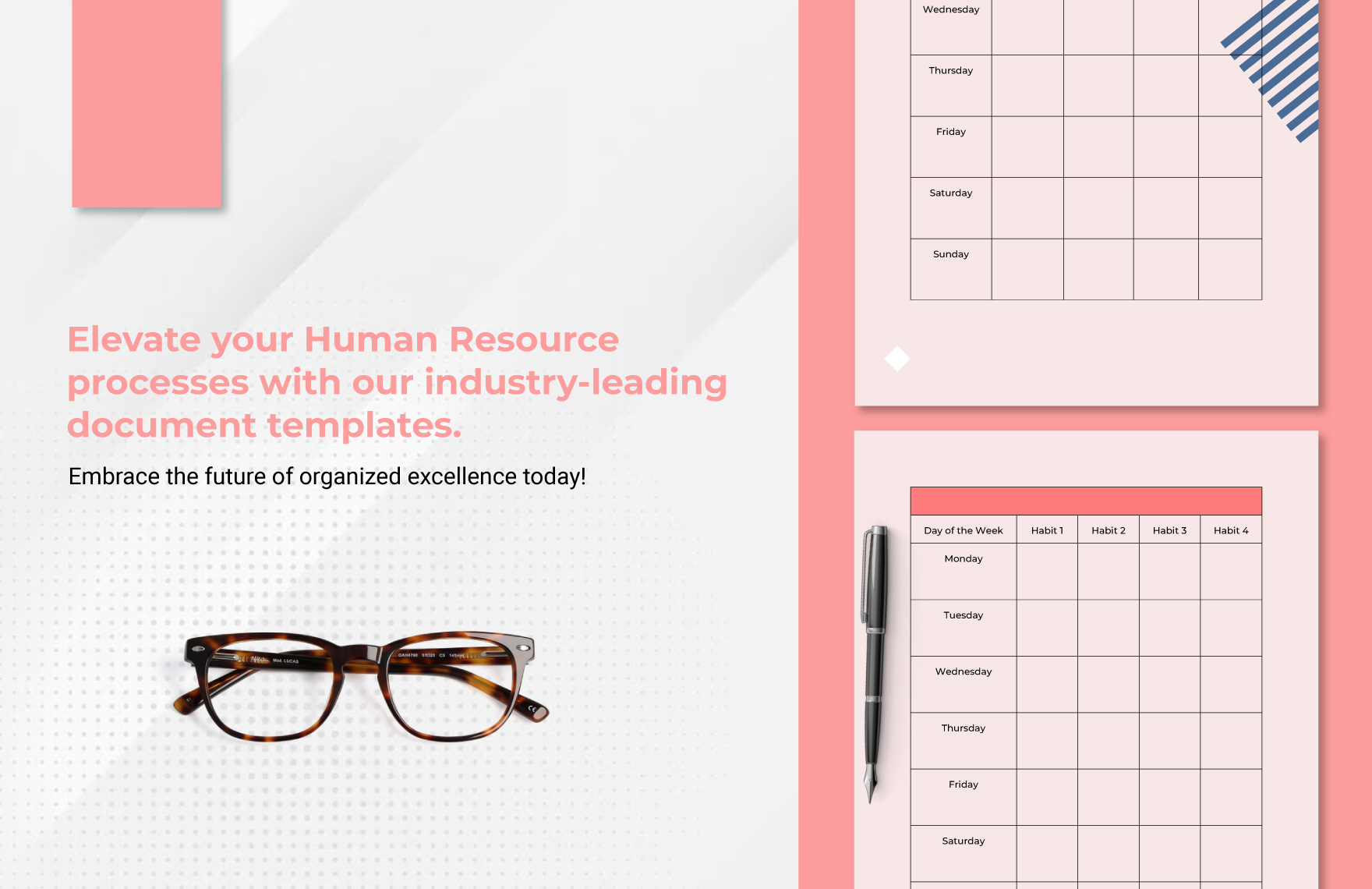 Weekly Planner Template - Download in Word, Google Docs, PDF ...