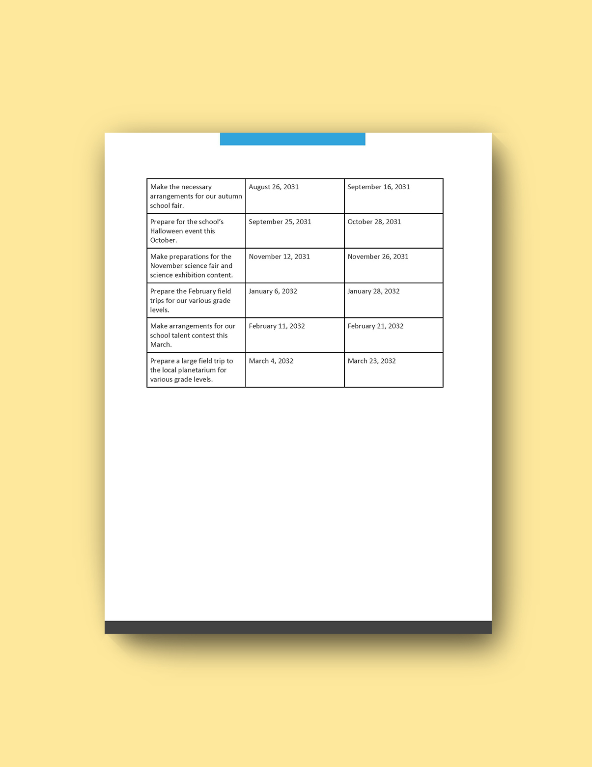 Smart Goals in Education Template in GDocsLink, Google Slides, MS Excel ...
