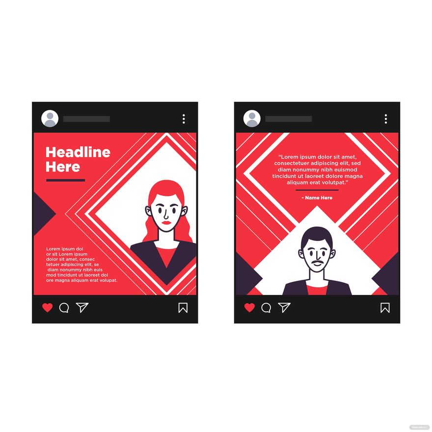 Free Facebook Instagram Vector - Download in Illustrator, EPS, SVG, JPG ...