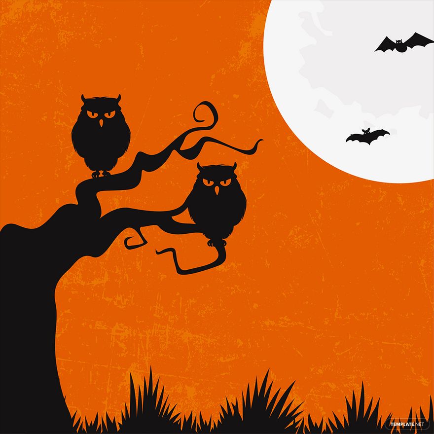 Free Halloween Owl Vector - EPS, Illustrator, JPG, PNG, SVG | Template.net