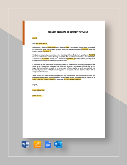 FREE Formal Letter of Interest Template - Word (DOC) | Google Docs ...