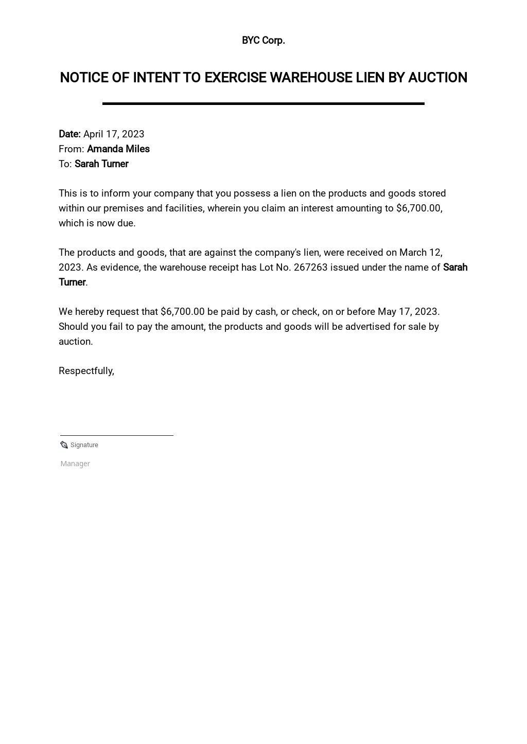 Download 13 Notice Agreement Templates Word Template download-13-notice-agreement-templates-word-template