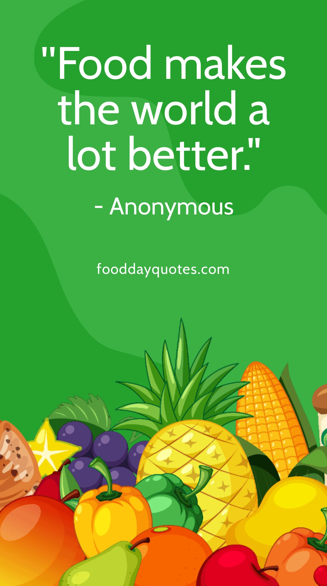 Free World Food Day Quote Instagram Story Template Template