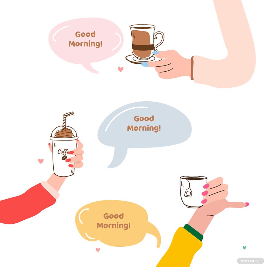 Free Good Morning Concept Vector - EPS, Illustrator, JPG, PNG, SVG ...