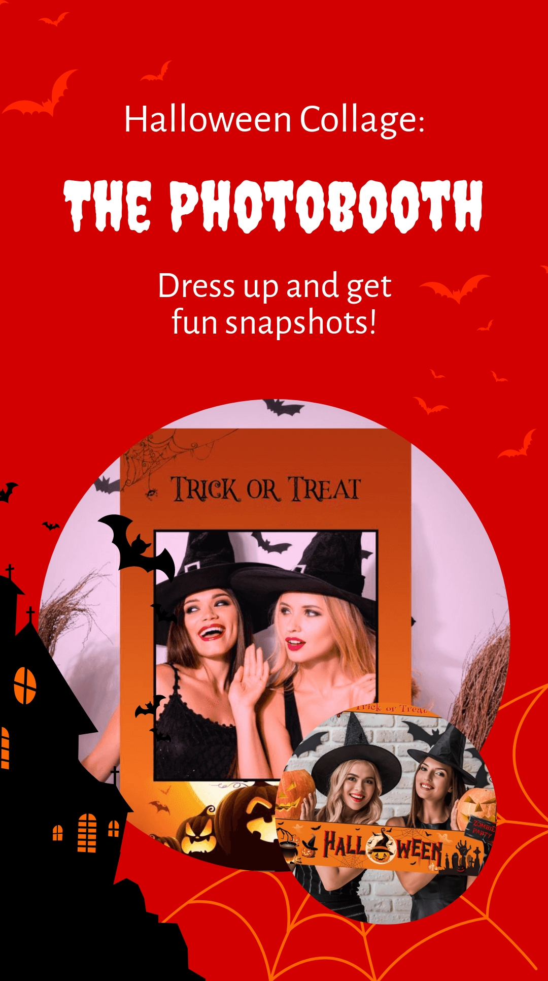 Free Halloween Collage Instagram Story Template Template