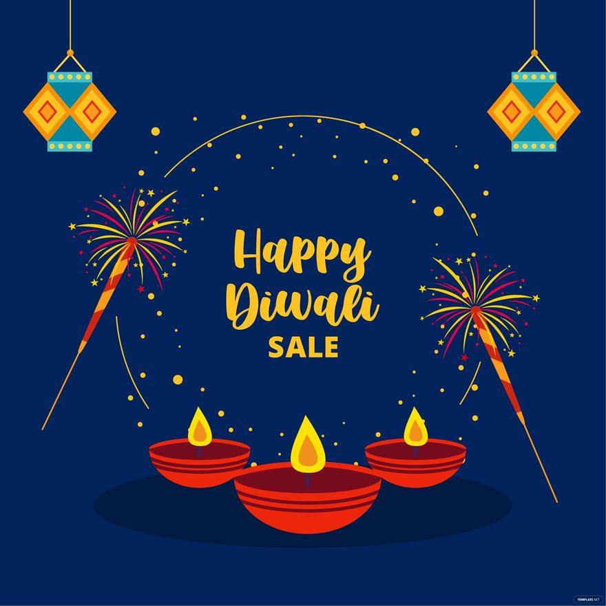 Diwali Sale Vector - EPS, Illustrator, JPG, PSD, PNG, SVG | Template.net