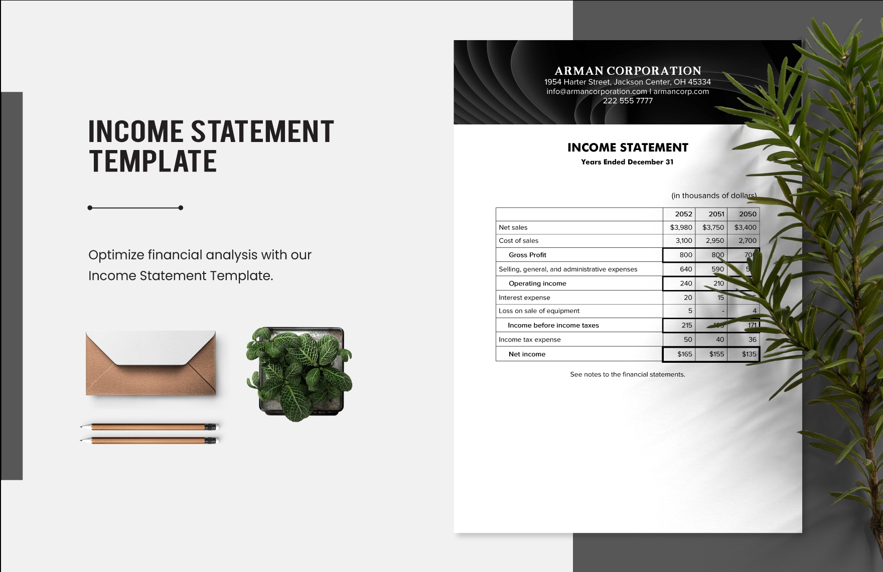 Income Statement Templates Download In Word Google Docs Excel PDF 