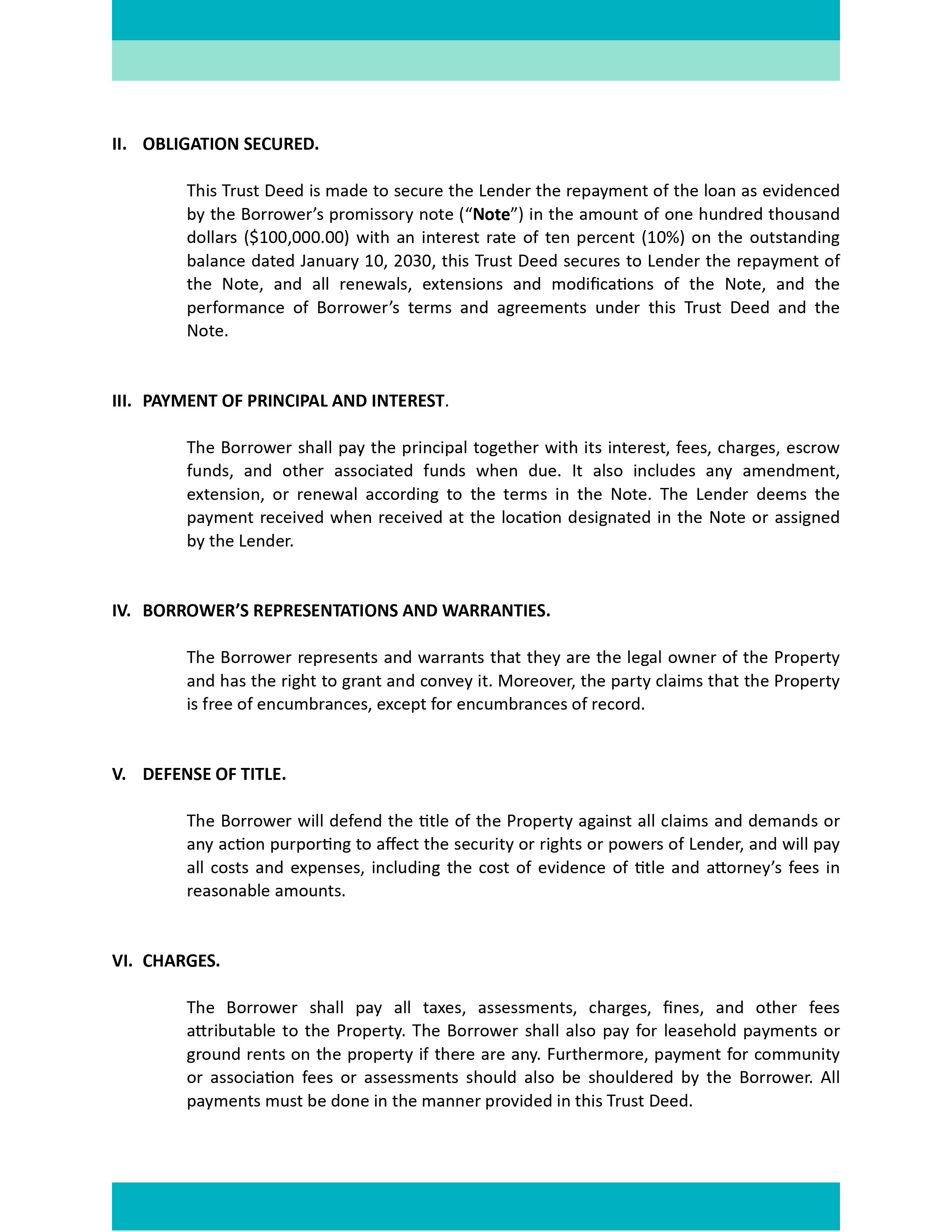 Trust Deed Template - Google Docs, Word, Apple Pages, PDF | Template.net