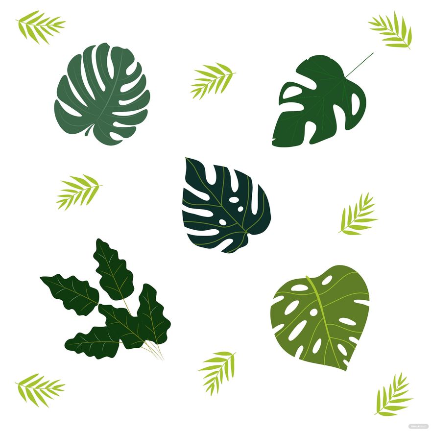 Free Hawaiian Leaf Vector - EPS, Illustrator, JPG, PNG, SVG | Template.net