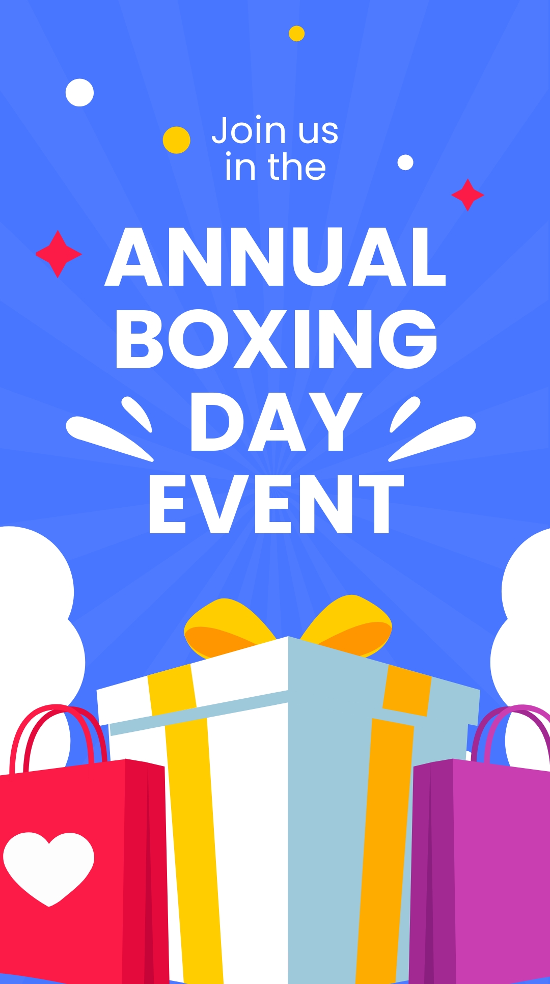 Boxing Day Retail Facebook Event Cover Template - PSD | Template.net