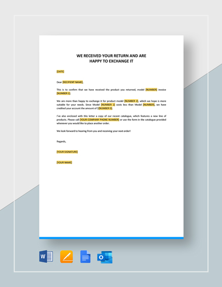 FREE Payment Received Confirmation Letter Template - Word | Google Docs ...