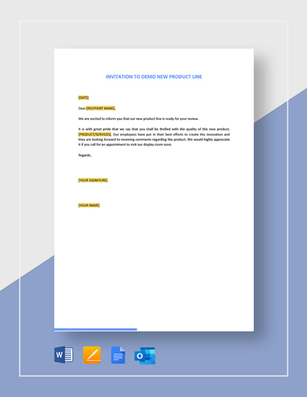 FREE Sales Letter Sample for New Product Template - Word (DOC) | Google ...