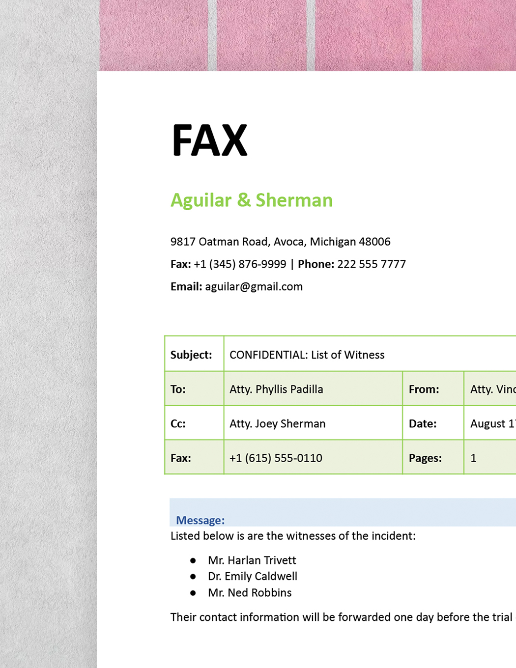 Confidential Fax Cover Sheet Template - Download in Word, Google Docs ...