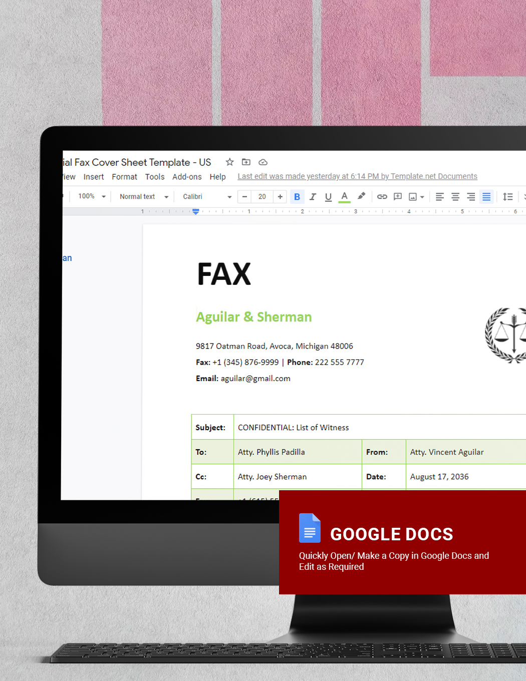 Confidential Fax Cover Sheet Template - Download in Word, Google Docs ...
