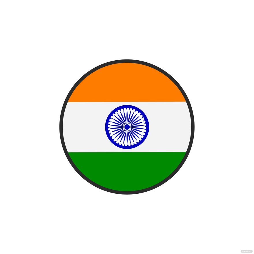 Free Indian Flag Outline Vector - EPS, Illustrator, JPG, PNG, SVG ...